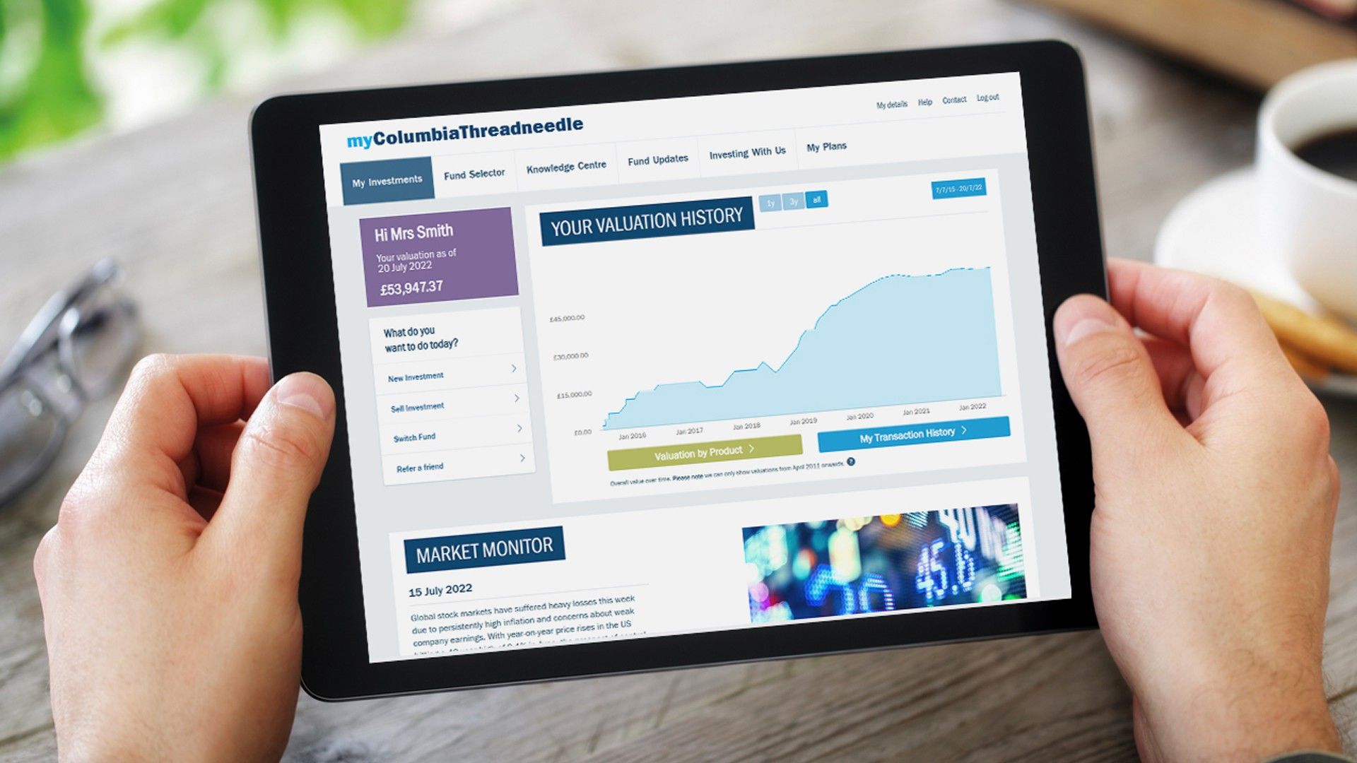 myColumbiaThreadneedle | Columbia Threadneedle Investments